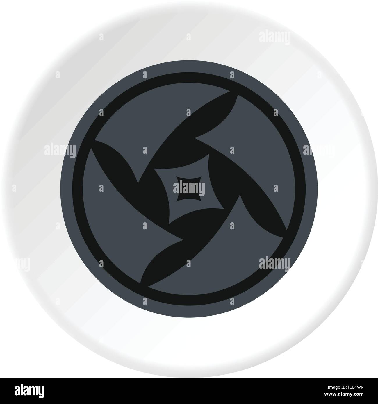 Covered objective icon circle Stock Vector Image & Art - Alamy