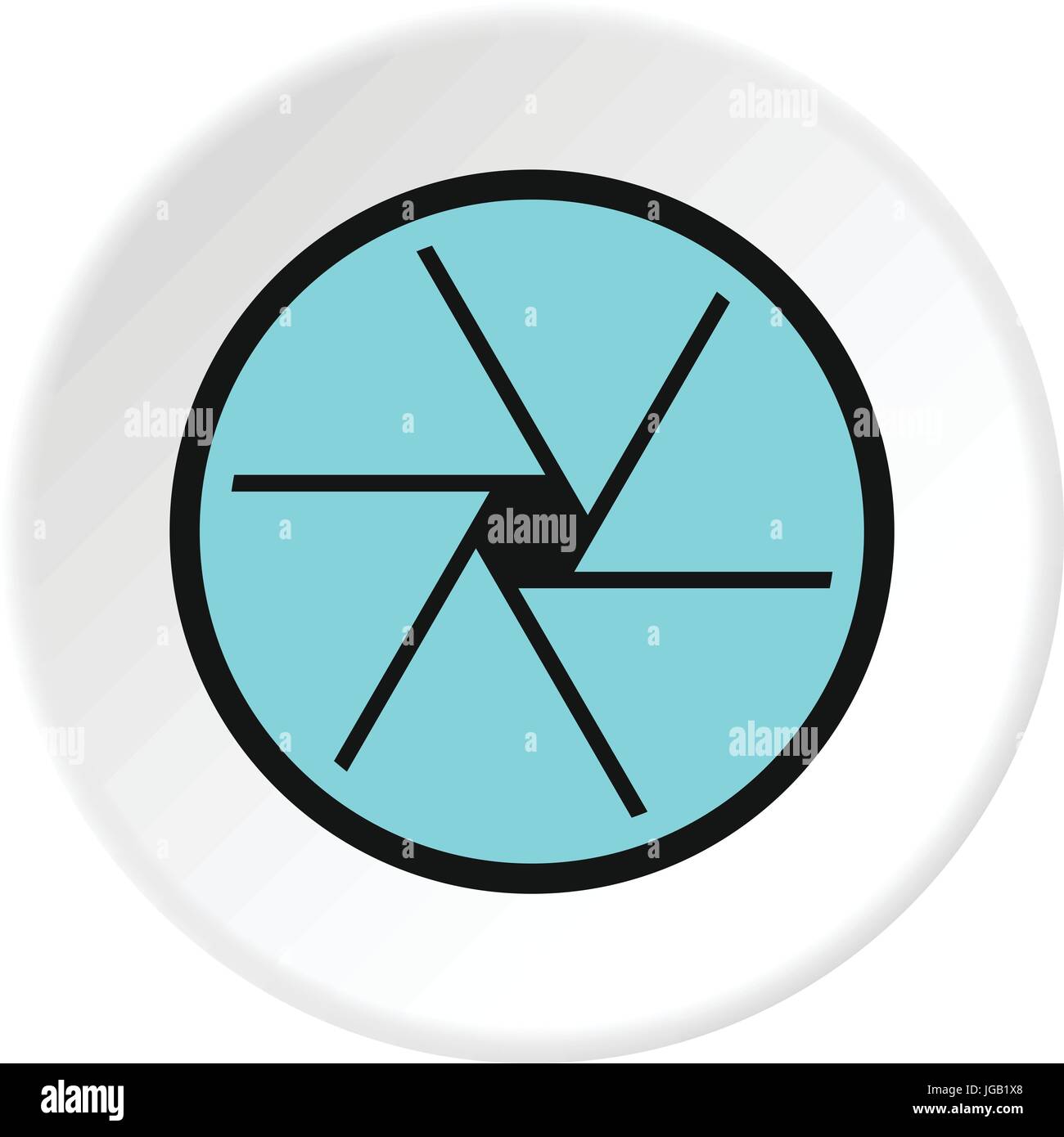 Big objective icon circle Stock Vector Image & Art - Alamy