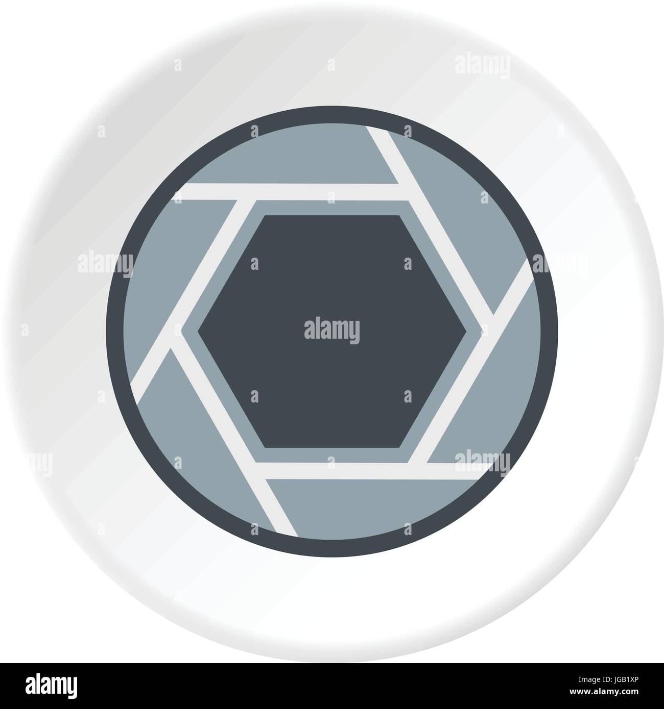 Close objective icon circle Stock Vector Image & Art - Alamy