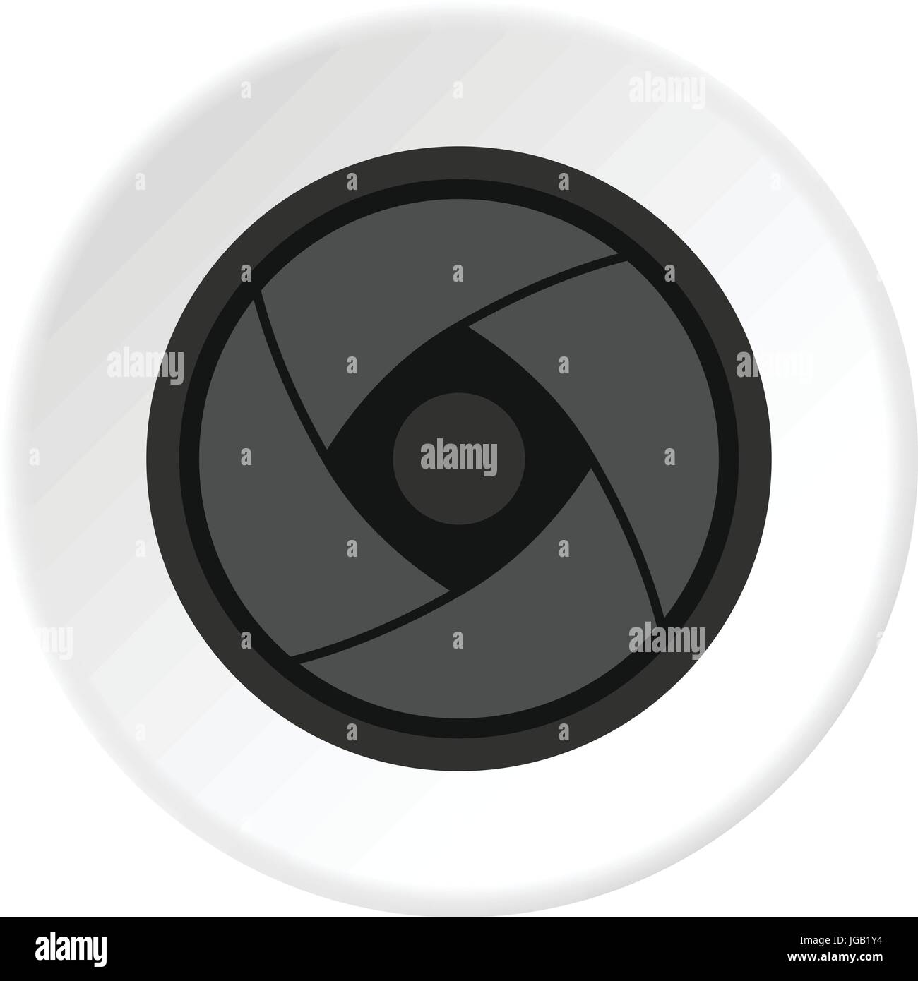 Camera lens icon circle Stock Vector Image & Art - Alamy