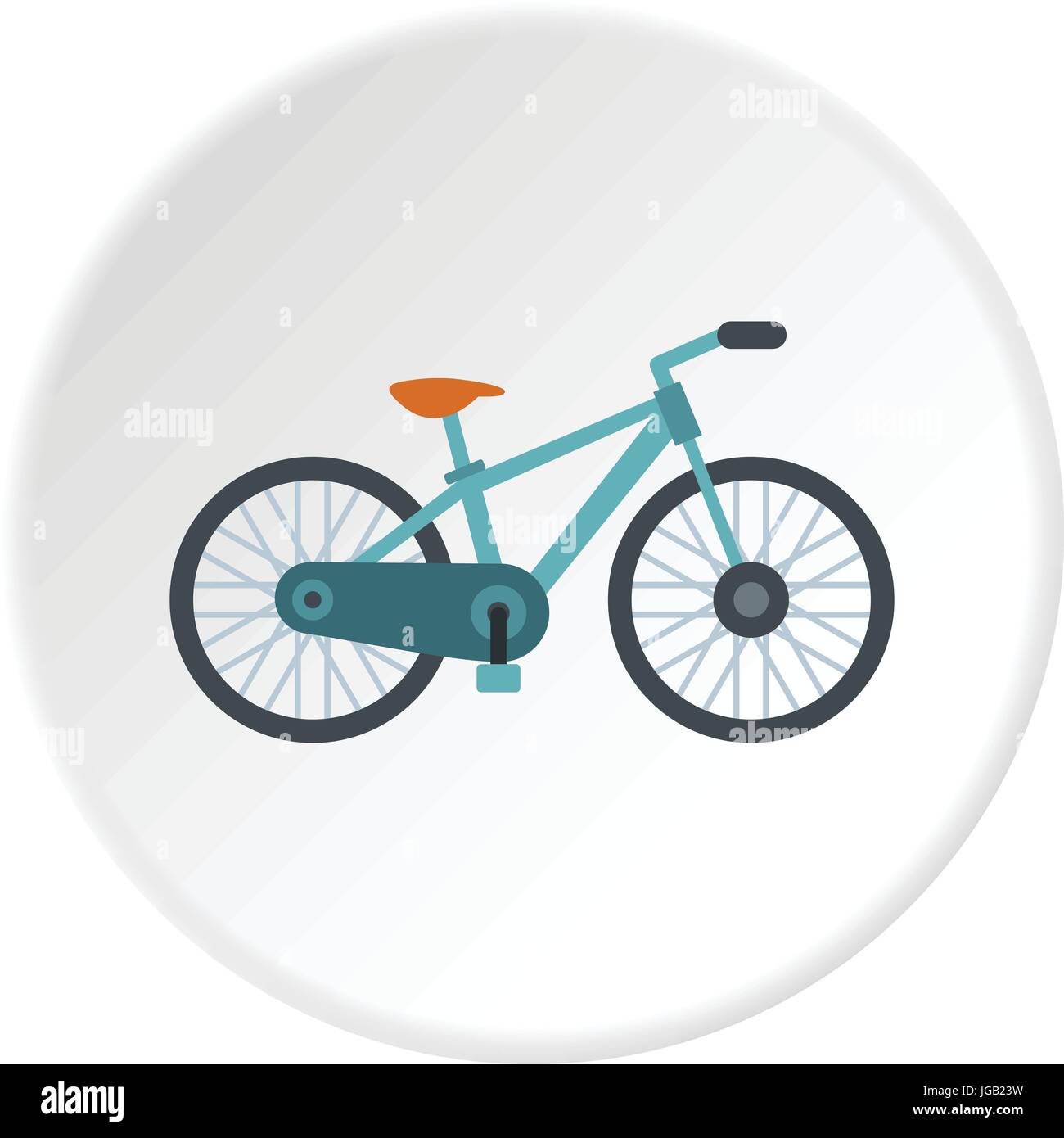 Bicycle icon circle Stock Vector Image & Art - Alamy