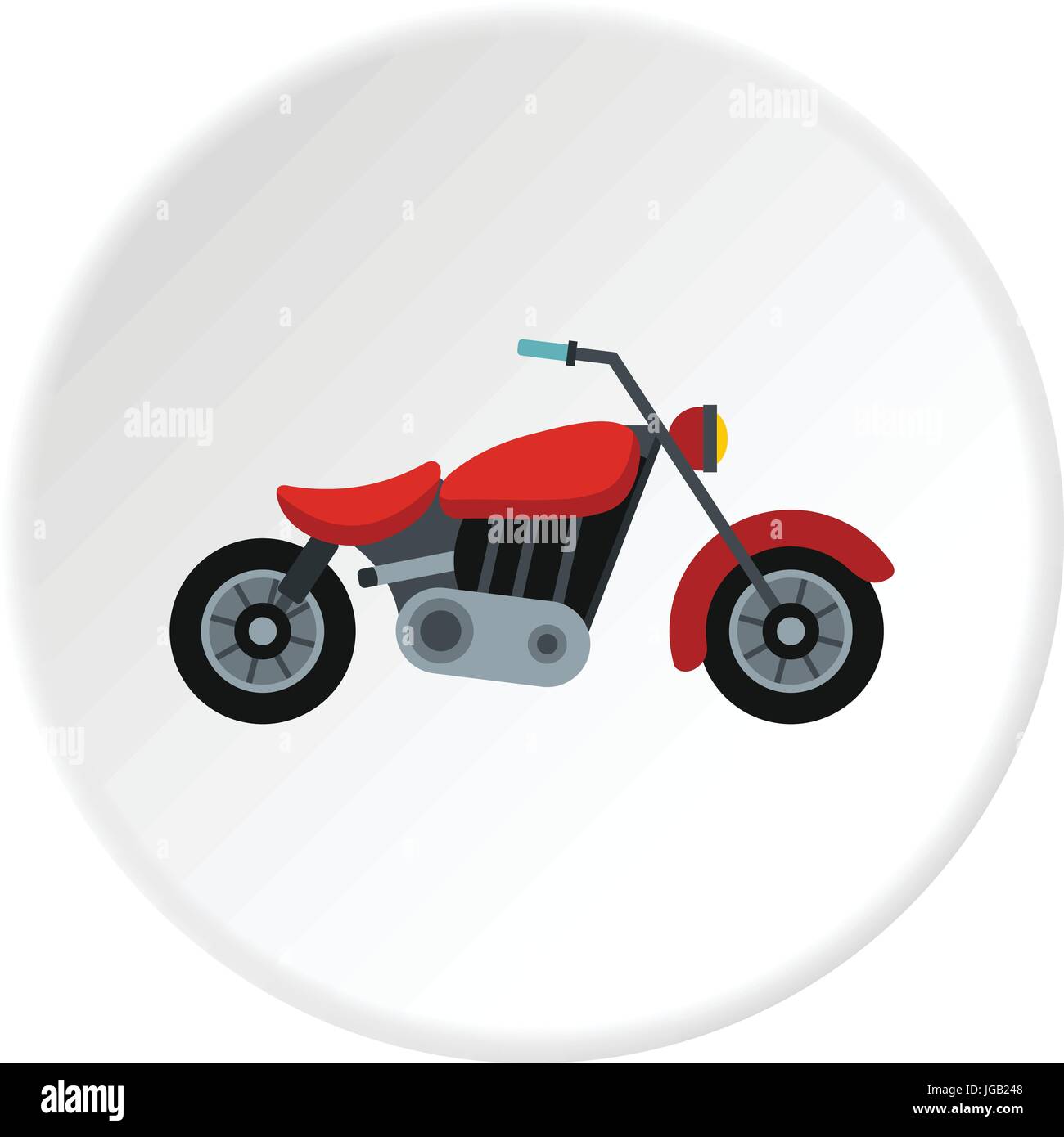 Motorcycle icon circle Stock Vector Image & Art - Alamy
