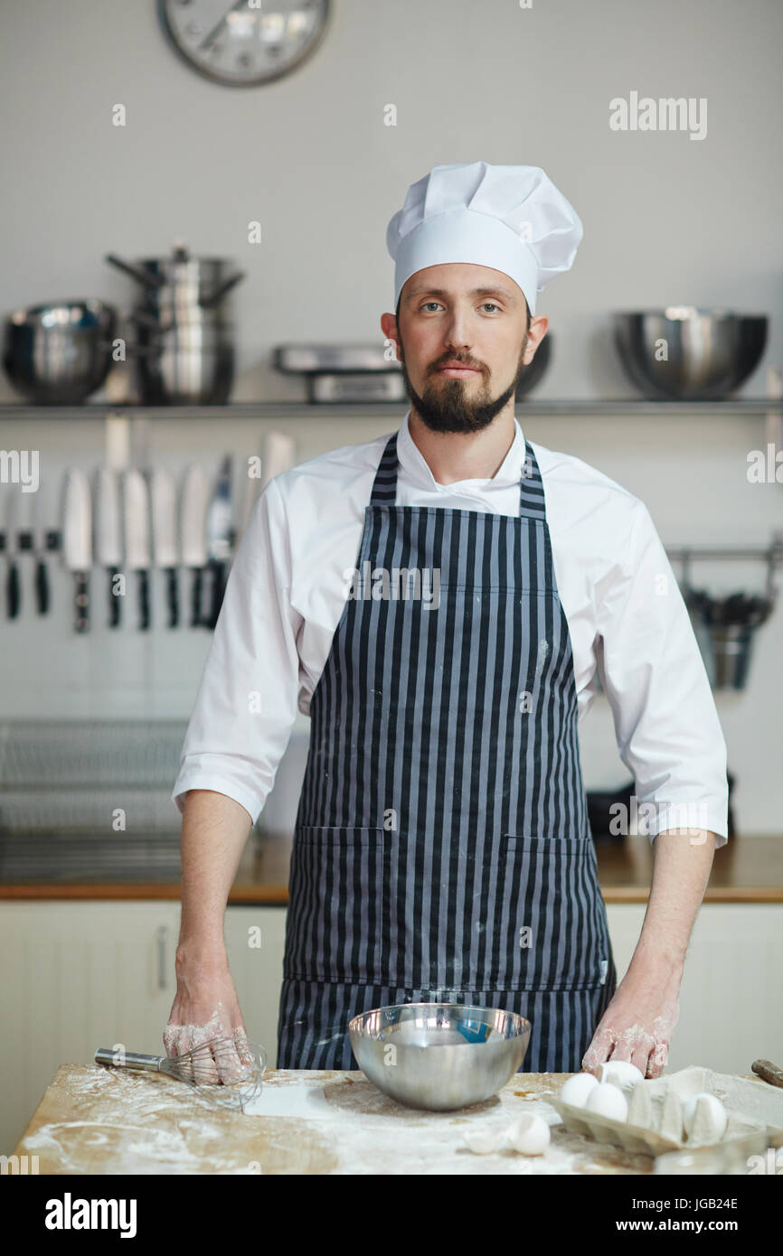Baker by workplace Stock Photo - Alamy