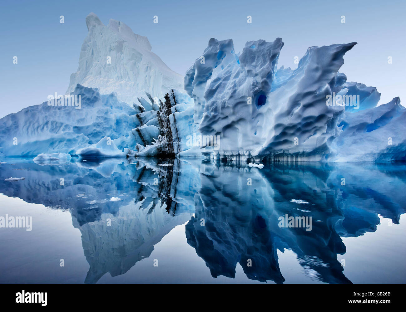 iceberg floating in greenland fjord Stock Photo - Alamy