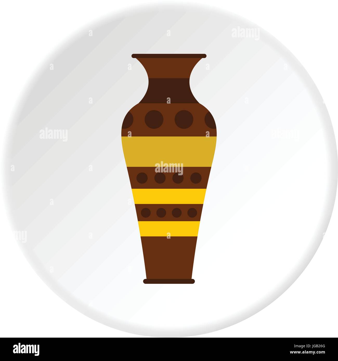 Egyptian pottery vessel icon circle Stock Vector Image & Art - Alamy