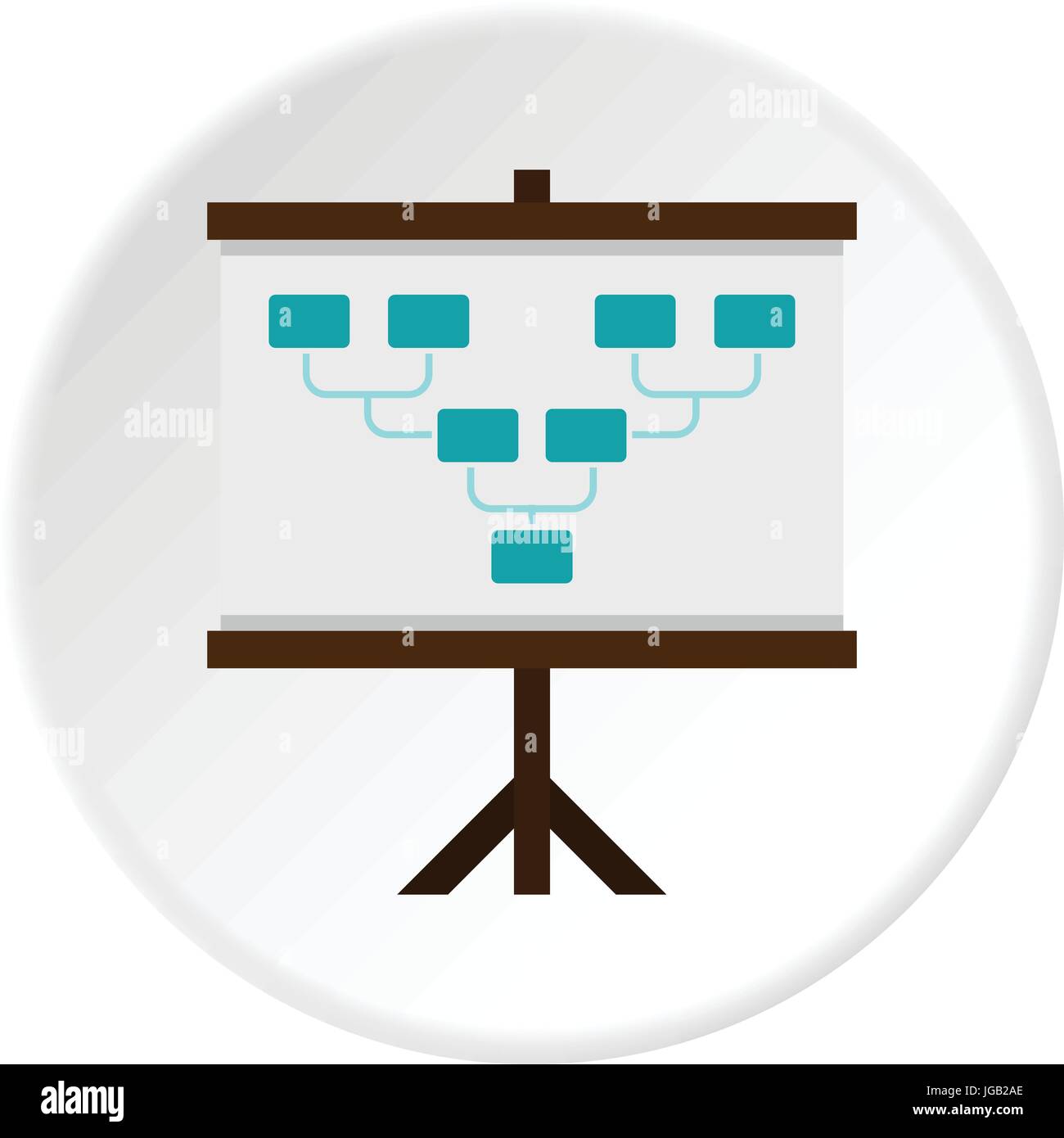 Board with team formation icon circle Stock Vector Image & Art - Alamy