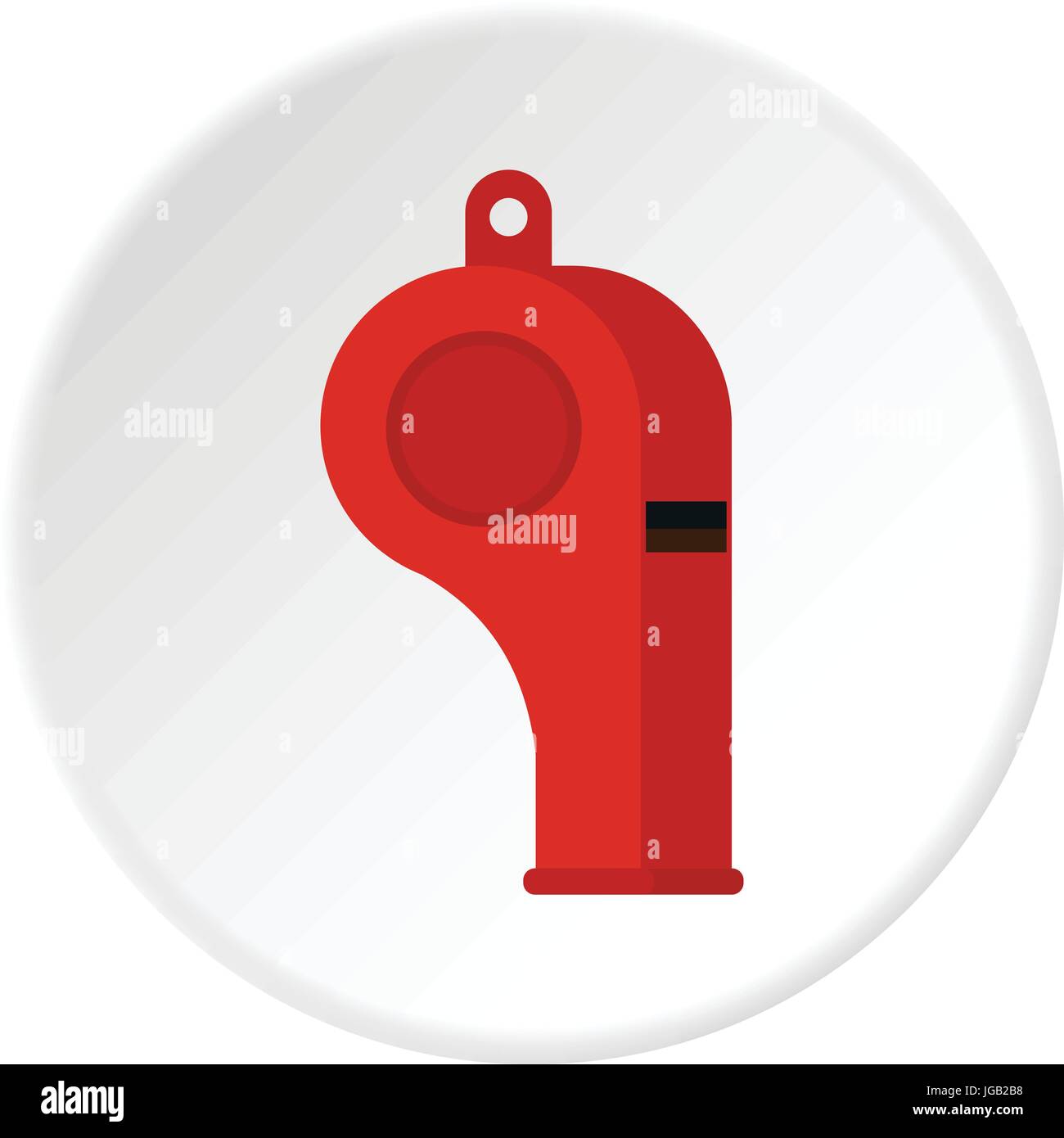 Red sport whistle icon circle Stock Vector Image & Art - Alamy