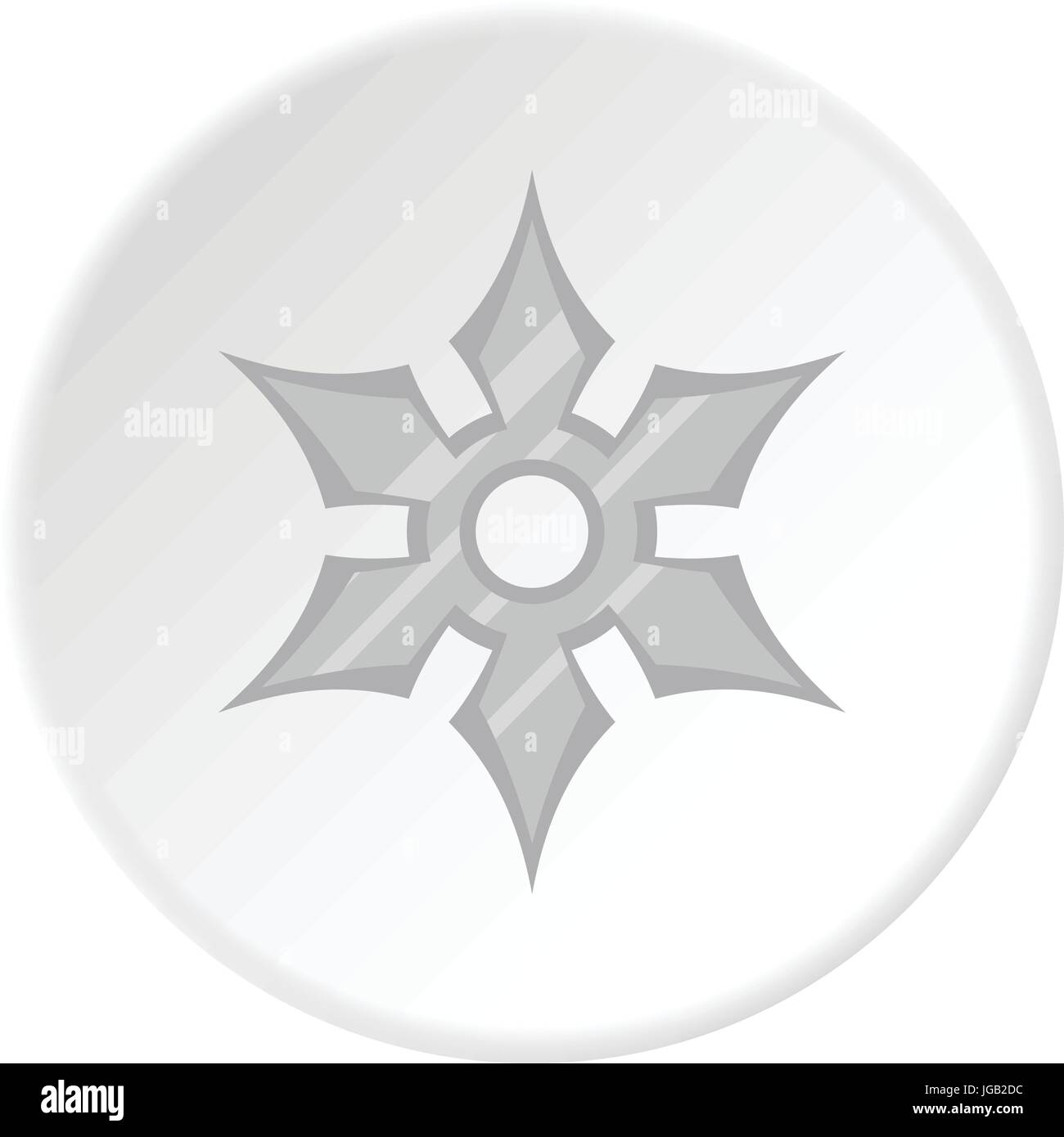 Shuriken weapon icon circle Stock Vector Image & Art - Alamy