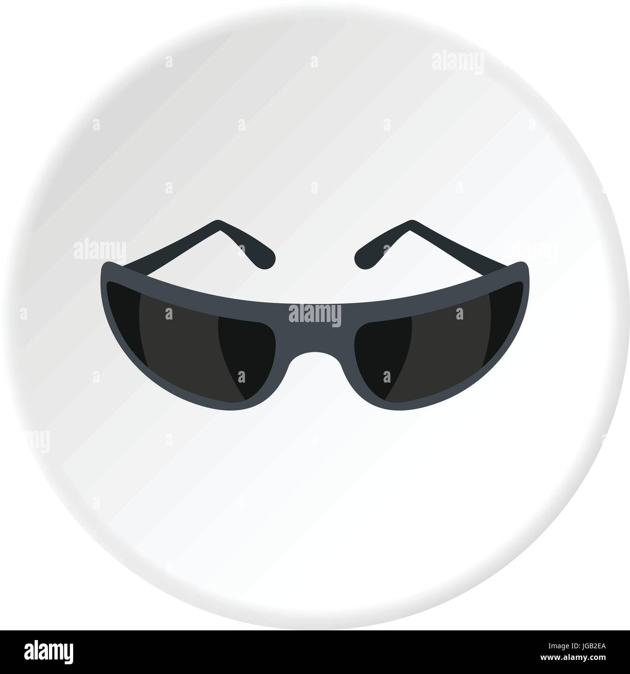 Black sunglasses icon circle Stock Vector Image & Art - Alamy