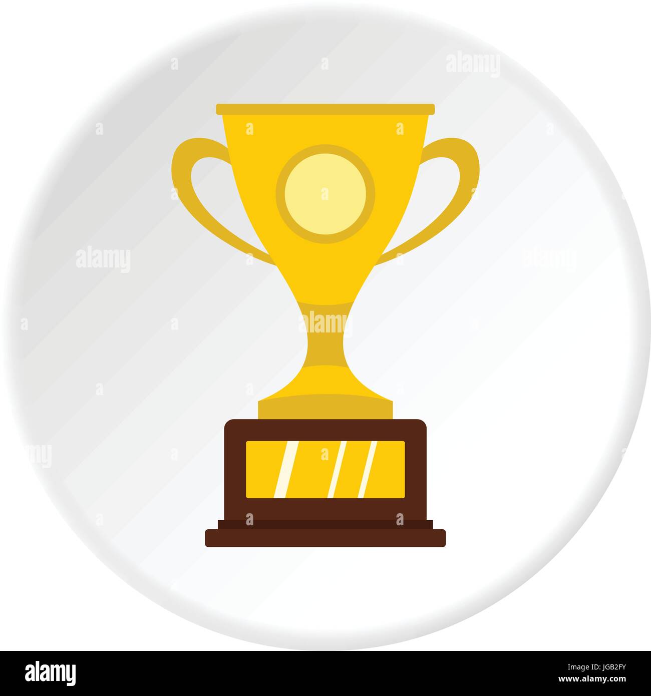 Gold winner cup icon circle Stock Vector Image & Art - Alamy