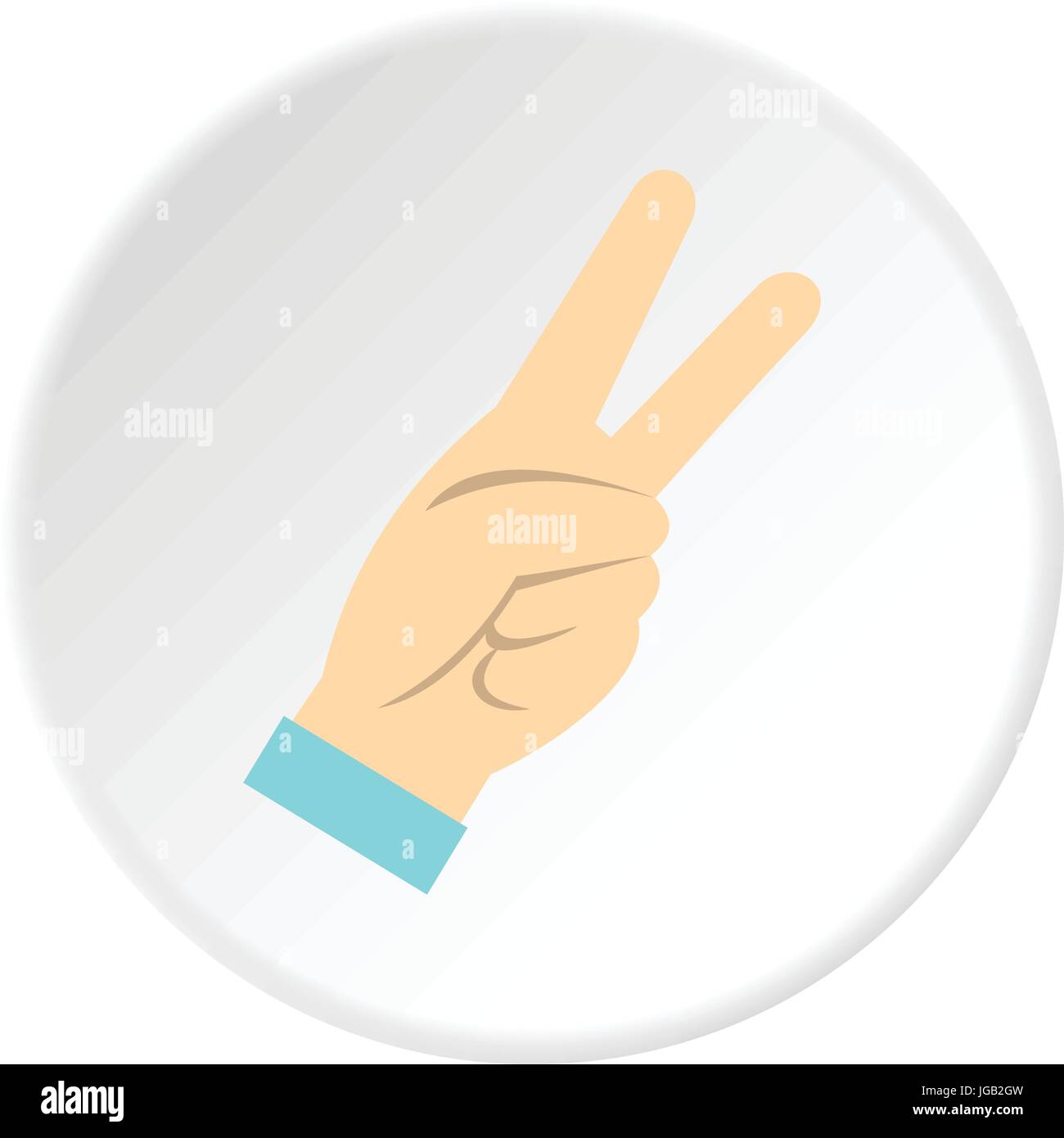 Fingers pointing circle Stock Vector Images - Alamy