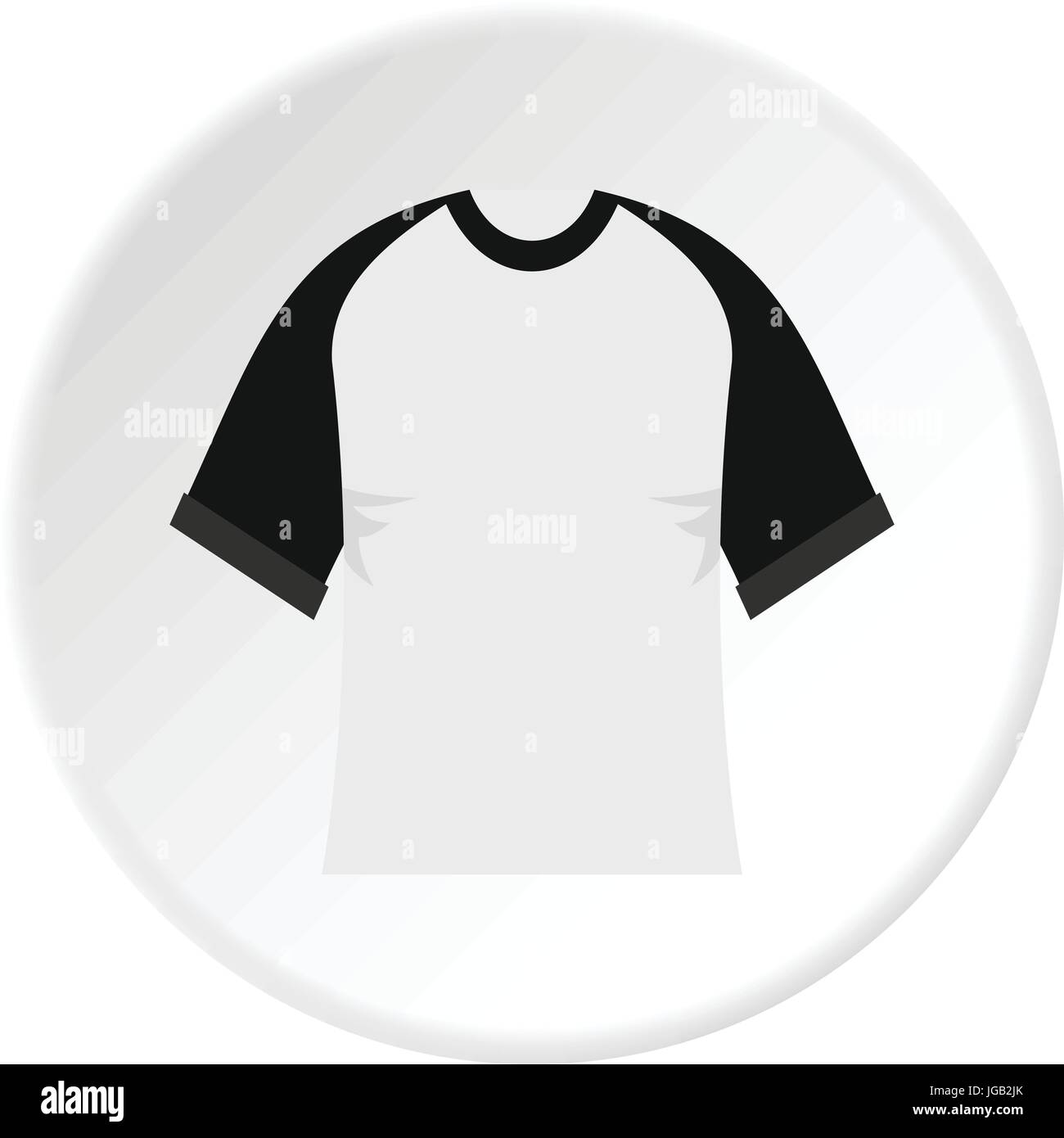 Baseball shirt icon circle Stock Vector Image & Art - Alamy