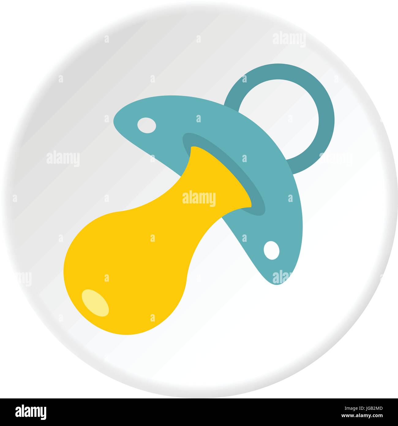 Blue baby pacifier icon circle Stock Vector Image & Art - Alamy