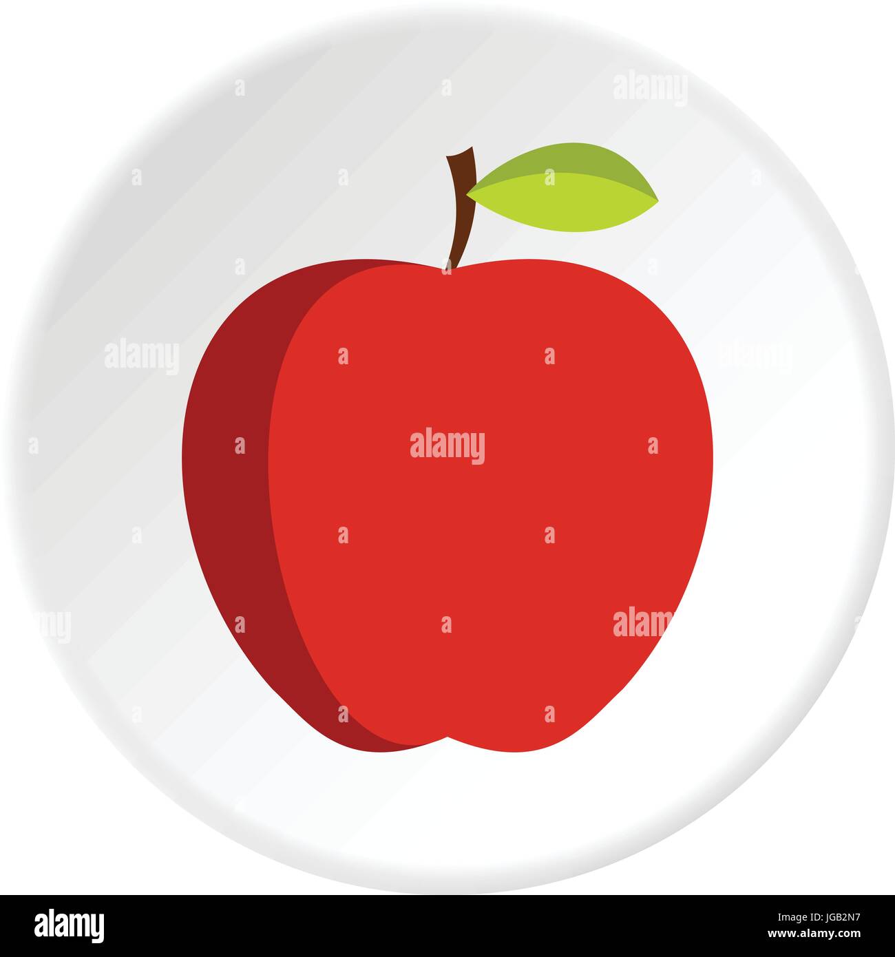 Apple icon circle Stock Vector Image & Art - Alamy