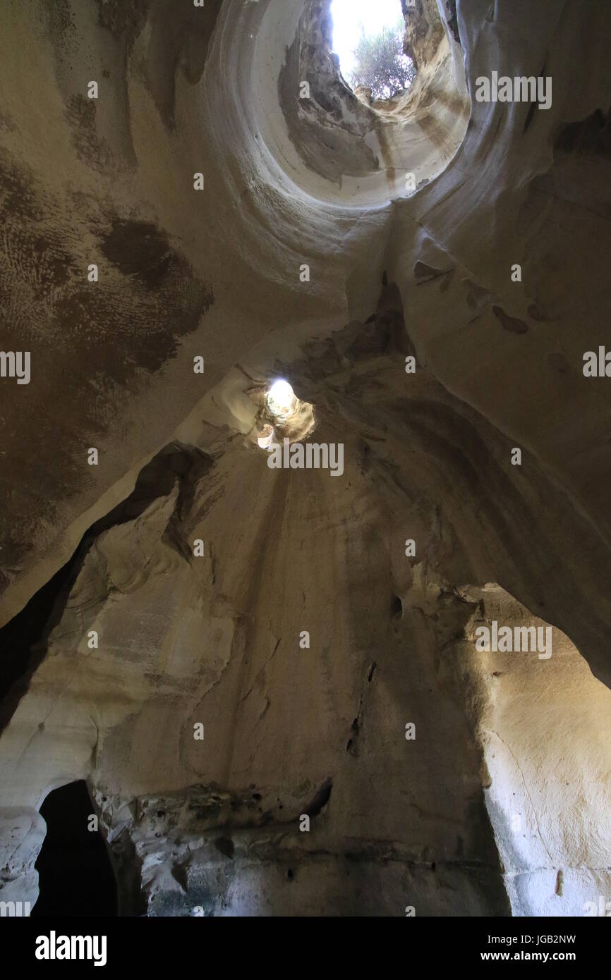 Bell cave beth guvrin hi-res stock photography and images - Alamy