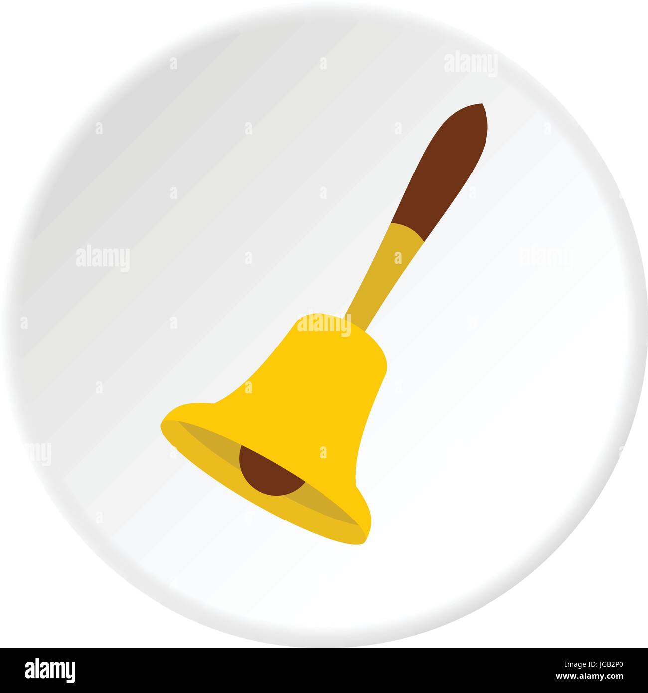 Bell icon circle Stock Vector Image & Art - Alamy