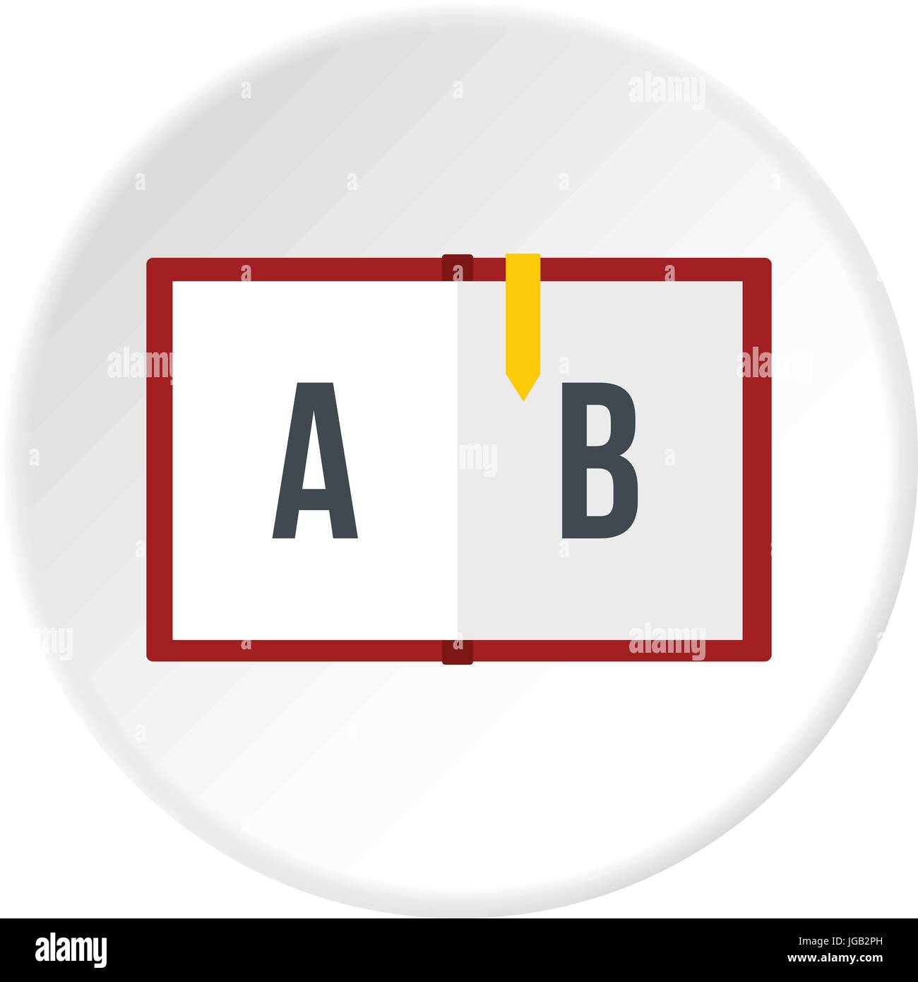 Children abc icon circle Stock Vector Image & Art - Alamy