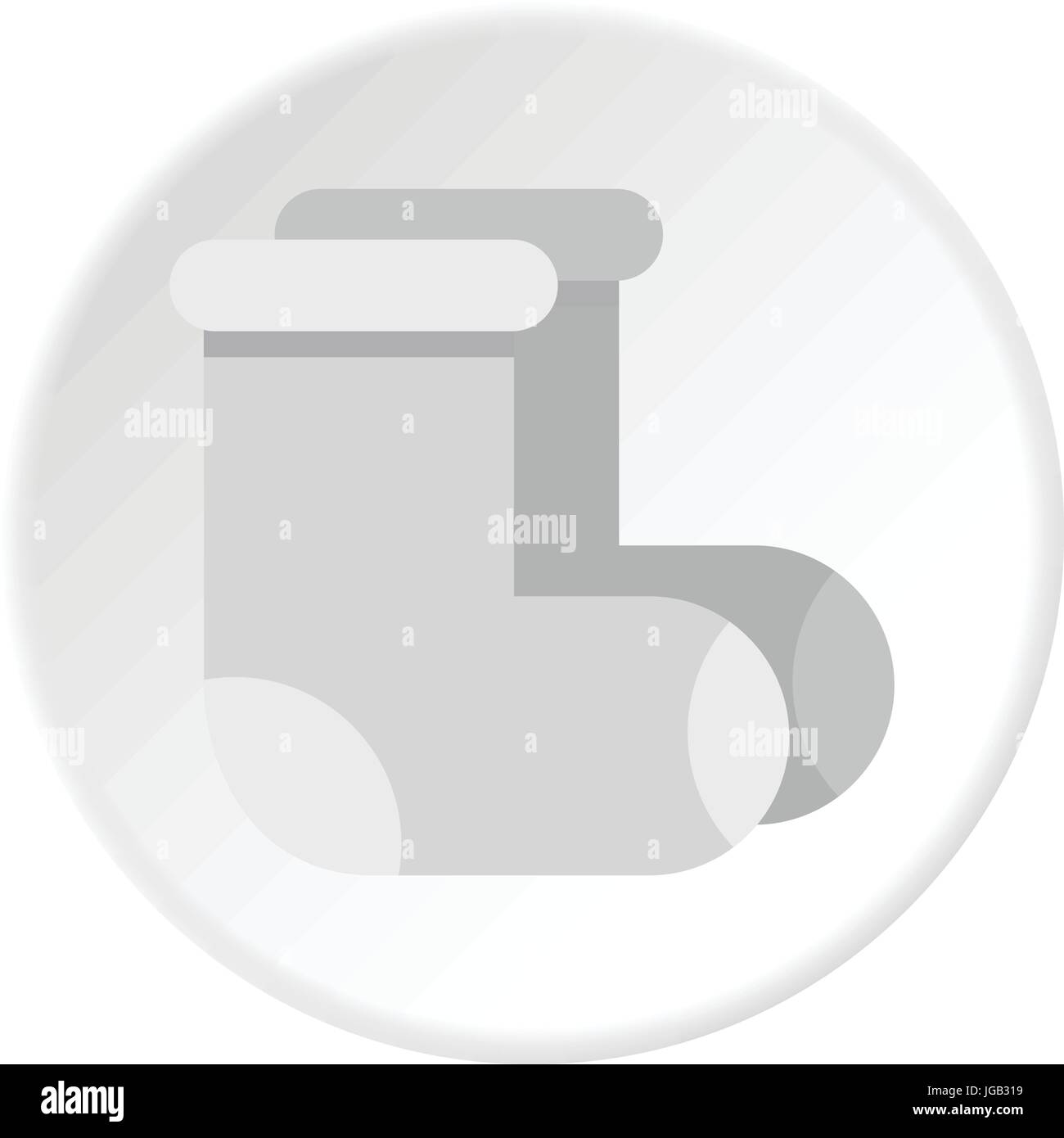 Felt boots icon circle Stock Vector Image & Art - Alamy