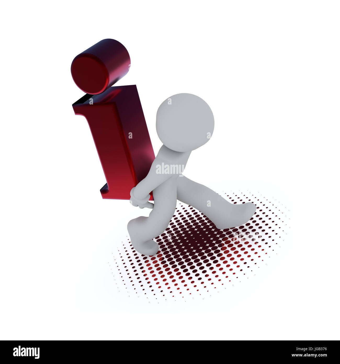 Red information icon in Cut Out Stock Images & Pictures - Alamy