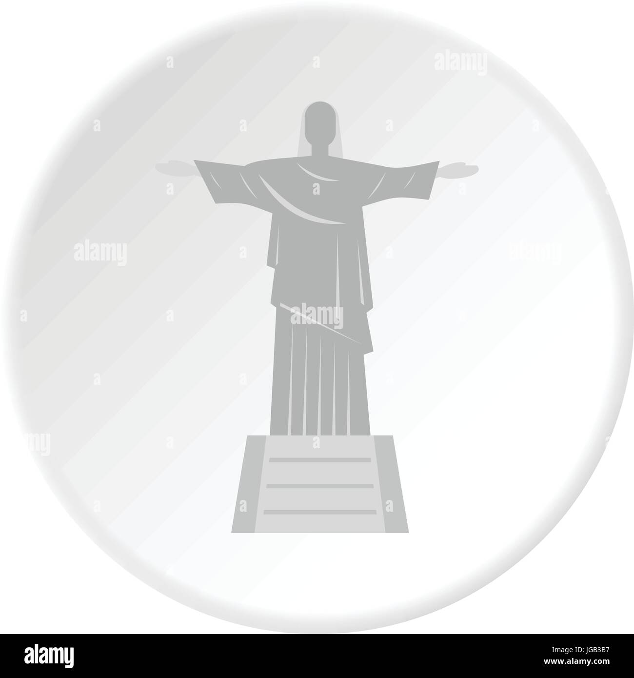 Christ the redeemer rio de janeiro brasil Stock Vector Images - Alamy