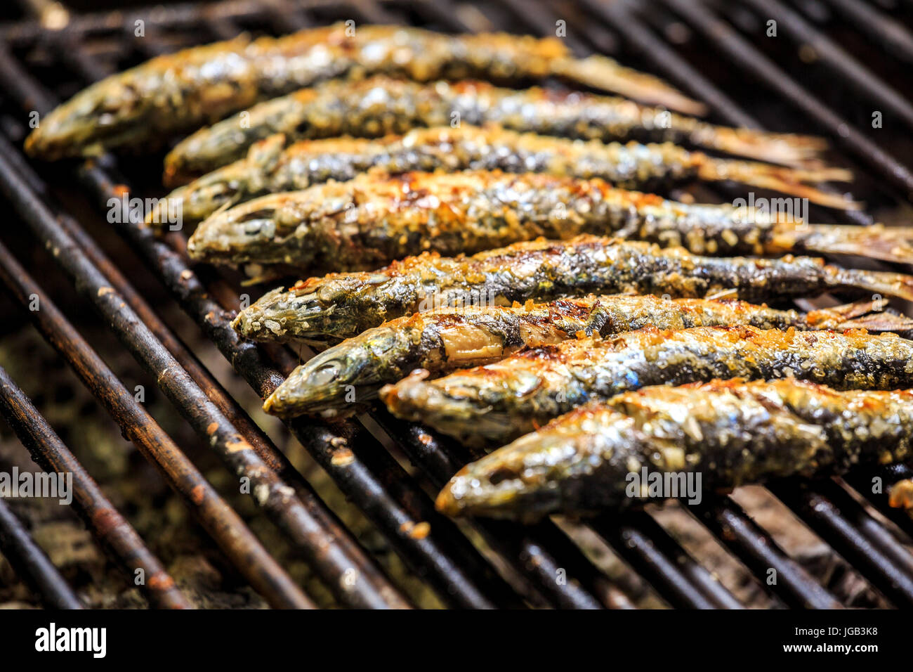 Grilled sardines portugal food hi-res stock photography and images - Alamy