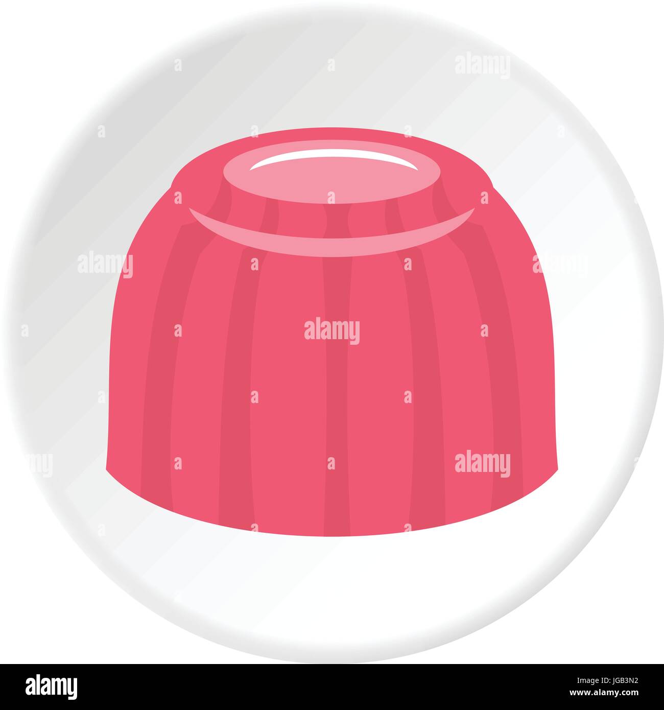 Pink fruit jelly icon circle Stock Vector Image & Art - Alamy
