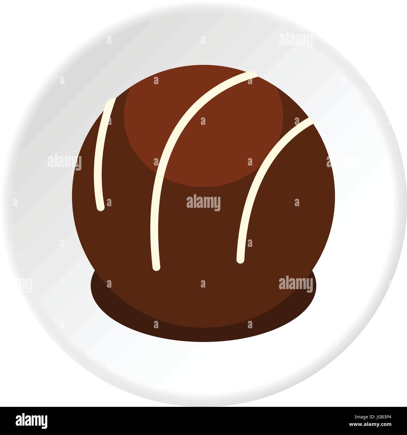 Chocolate candy icon circle Stock Vector Image & Art - Alamy