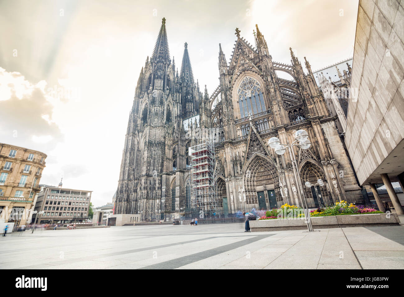Cologne cathedral close up hi-res stock photography and images - Alamy