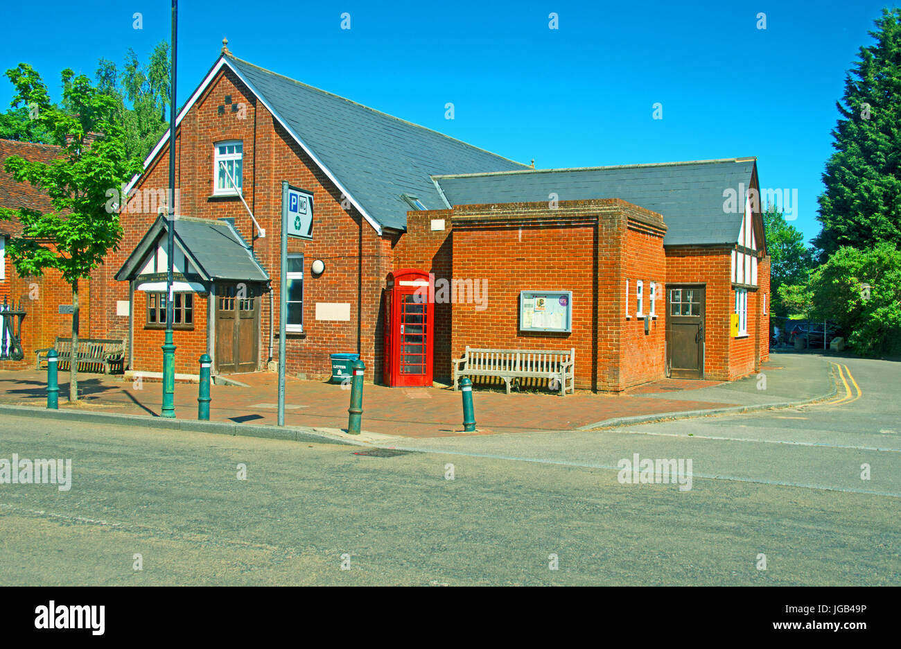 Lamberhurst, Kent, England, Stair War Memorial Hall Stock Photo - Alamy