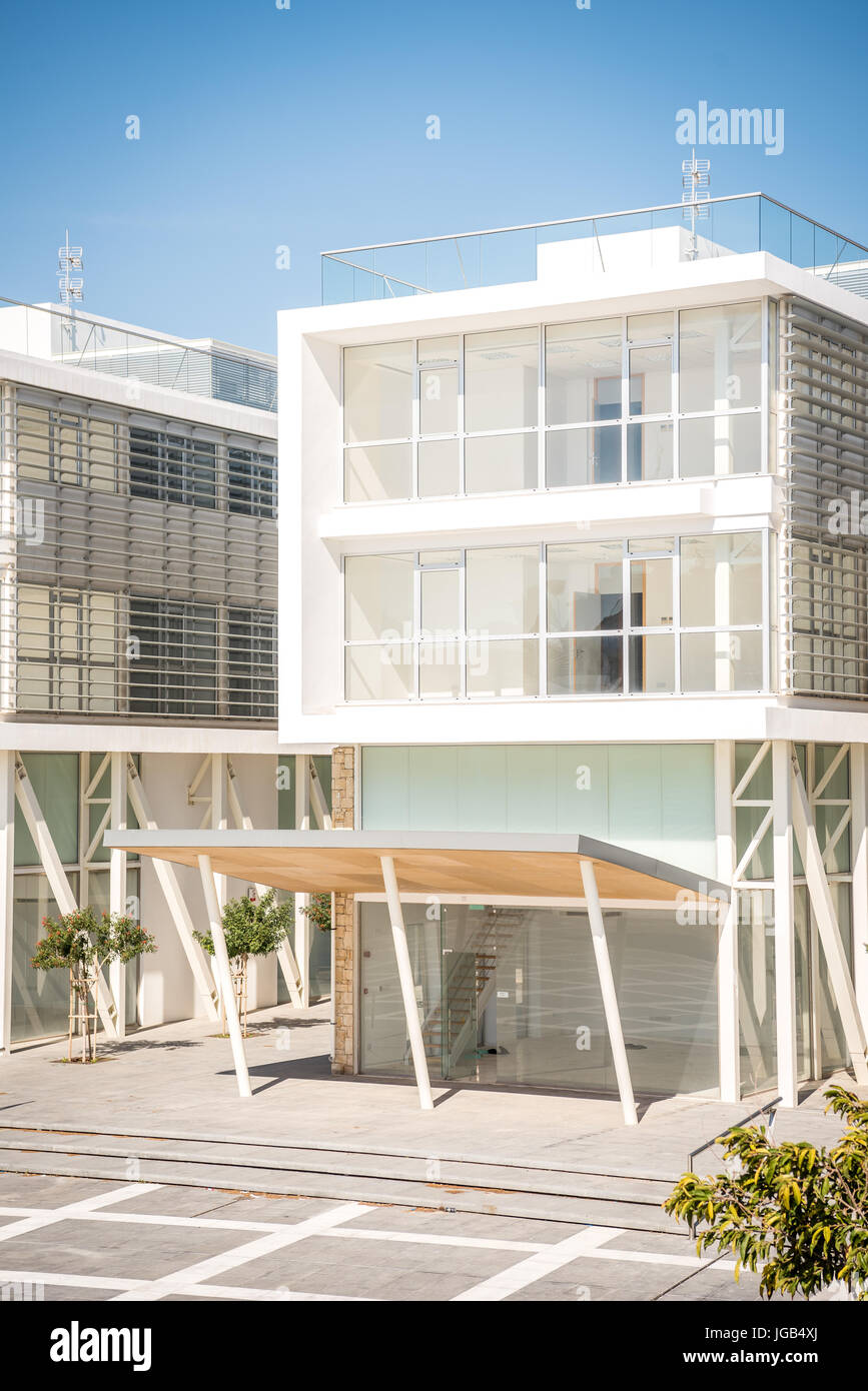 Modern architecture in Old Port, Limassol, Republic of Cyprus Stock ...