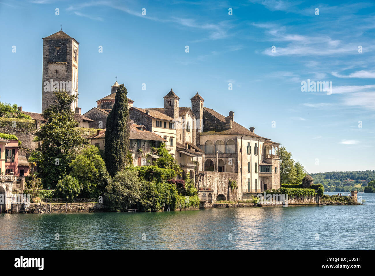 Isola San Giulio (San Giulio Island) - Orta Lake - Novara - Piedmont ...