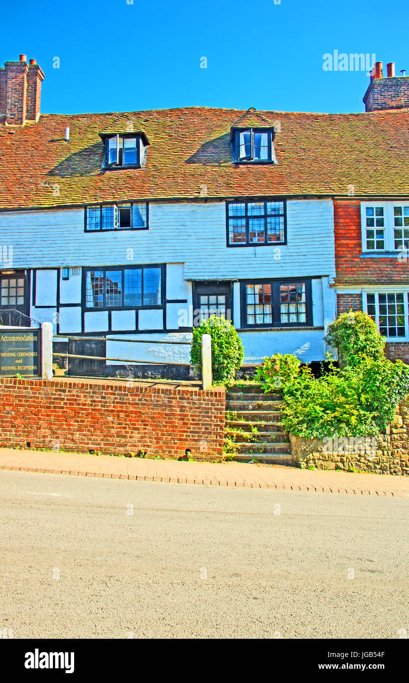 Goudhurst Village House High Street, Kent Stock Photo - Alamy