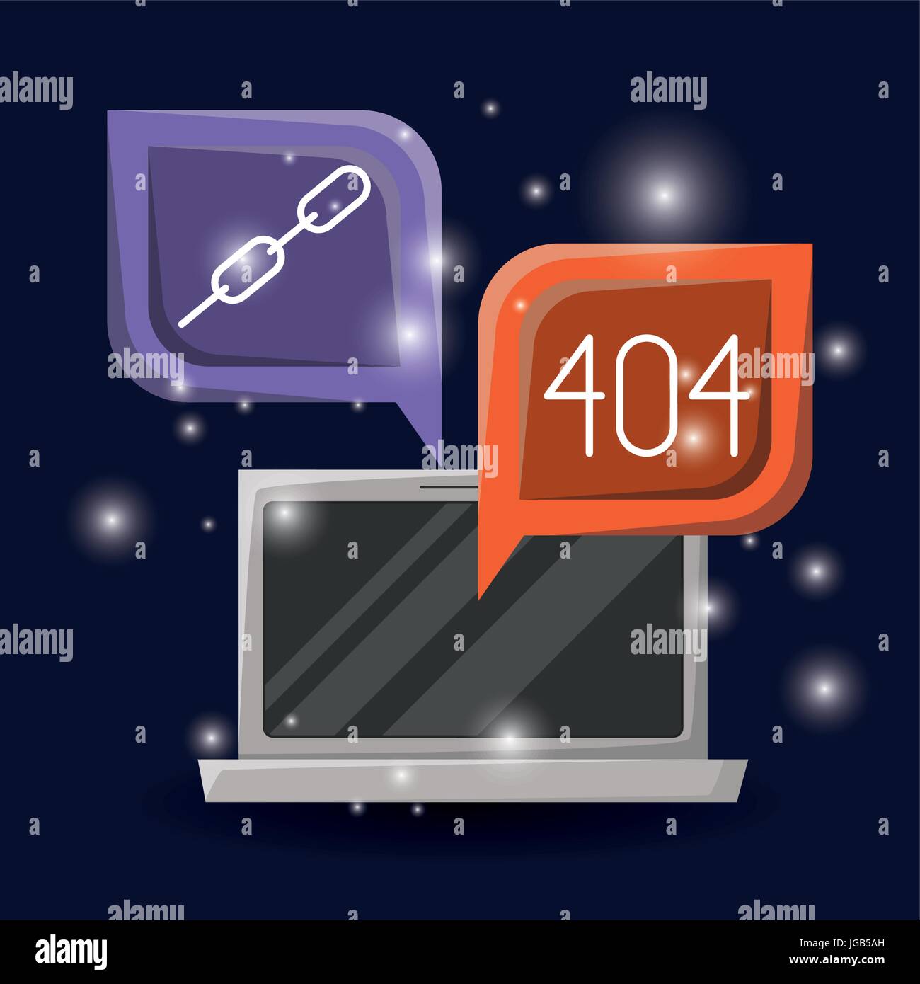 blue dark background with brightness of laptop and dialog box with web programming language ...