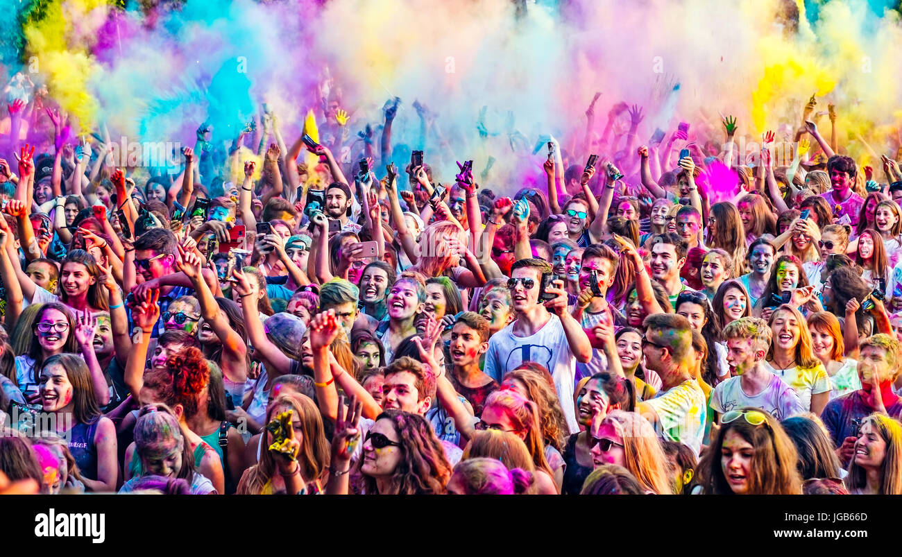 People Dancing At A Rave