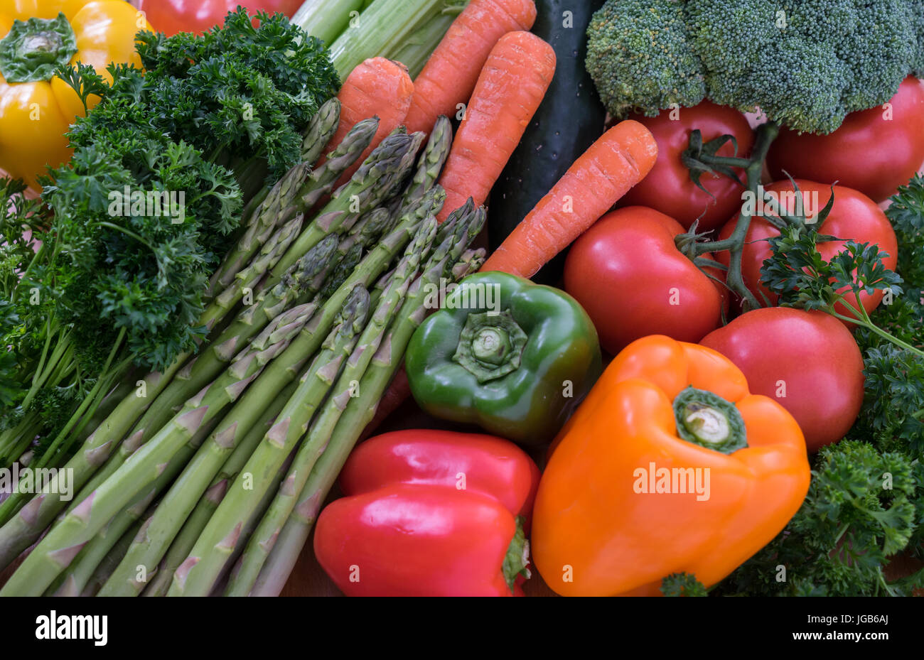 Fresh raw vegetables Stock Photo - Alamy