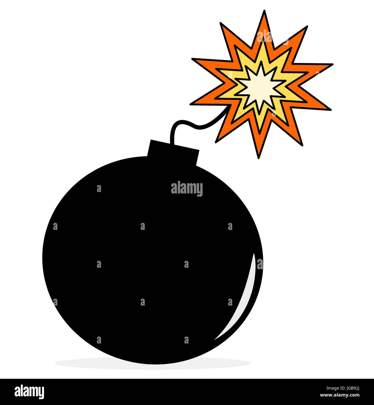 Cartoon Bomb High Resolution Stock Photography and Images - Alamy
