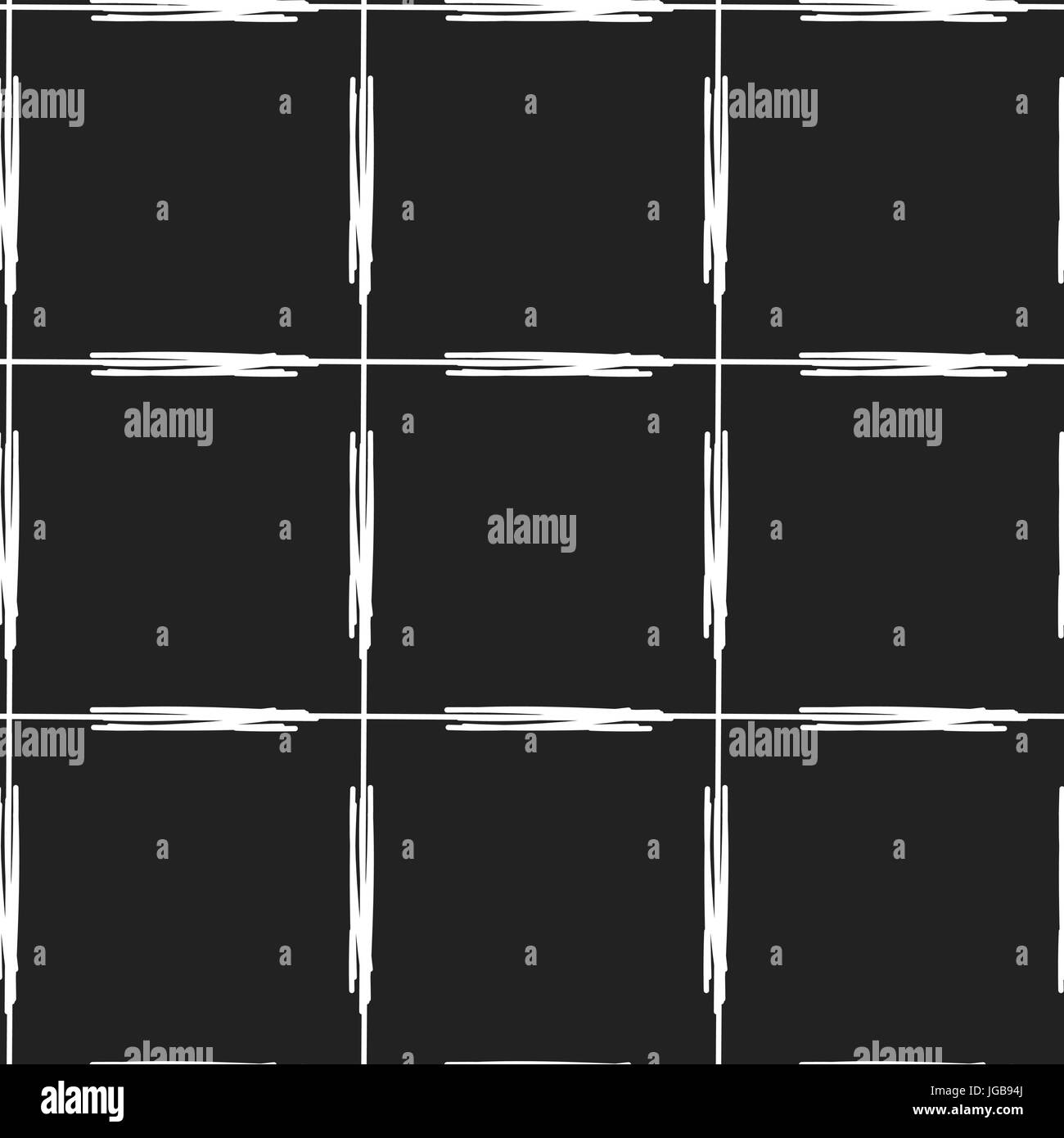 black and white scribble lines seamless vector pattern background ...