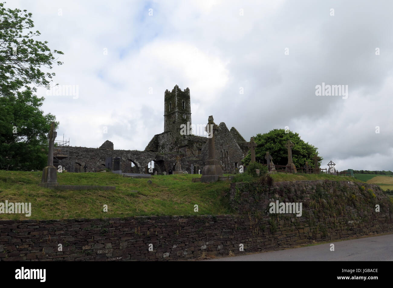 Timoleague Friary, Timoleague, Ireland, IE Stock Photo - Alamy