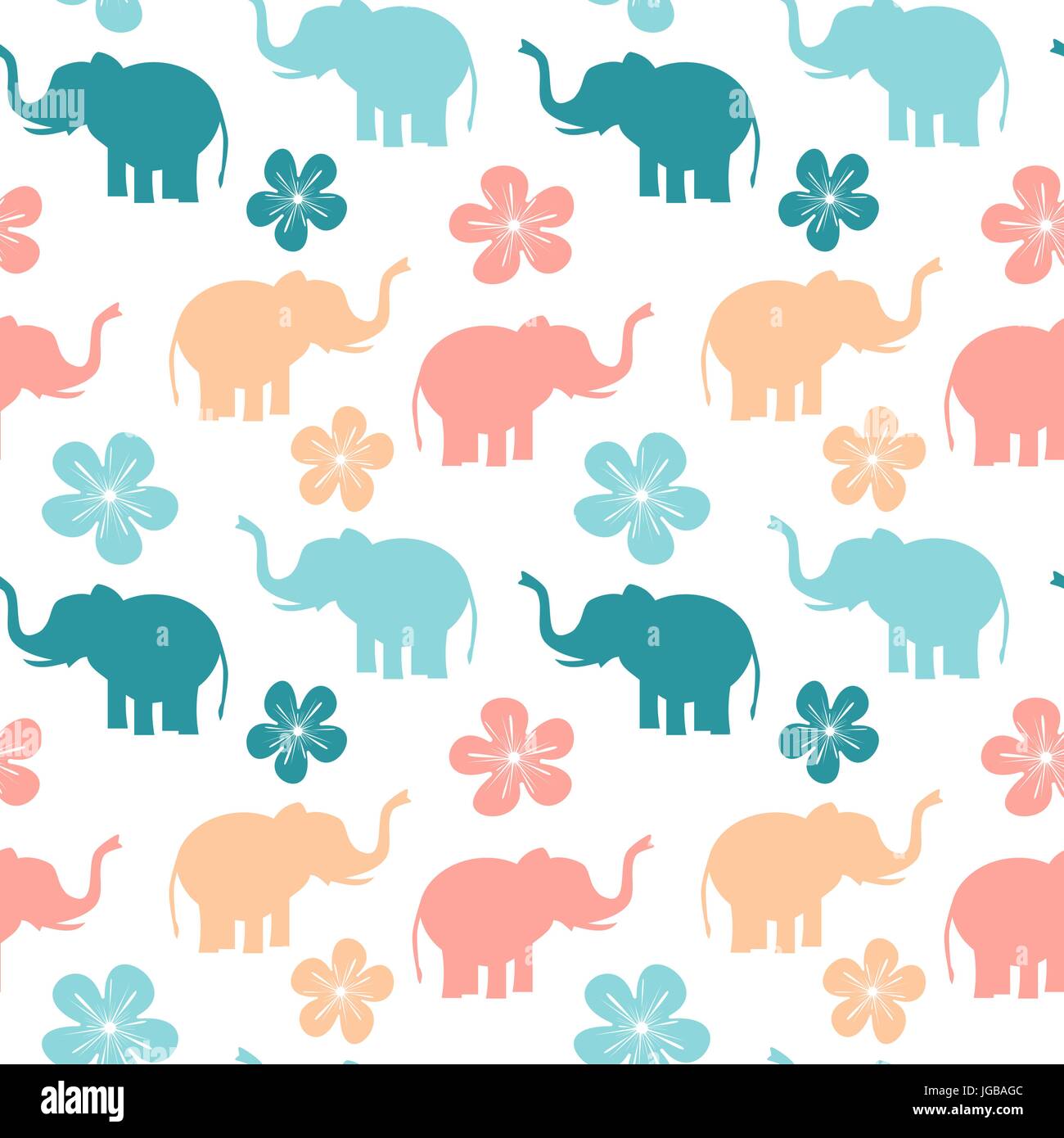 cute colorful seamless vector pattern background illustration with ...