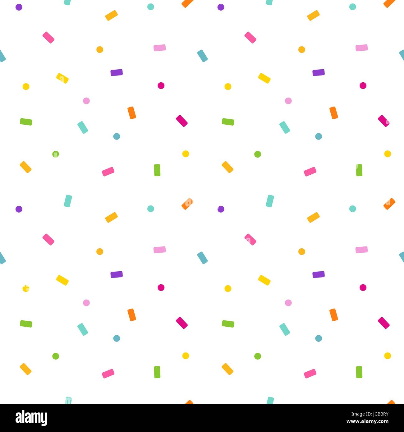 Rainbow Polka Dots Background