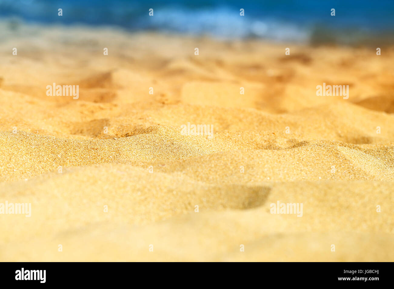 Beautiful texture of yellow sand photographed in close-up Stock Photo ...