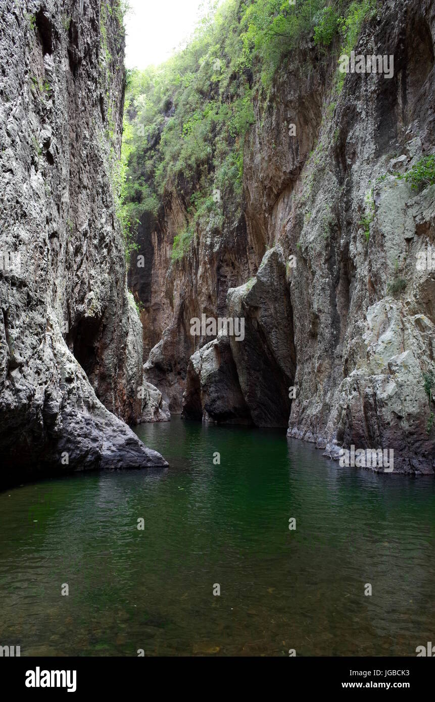Somoto Canyon in the north of Nicaragua, a popular tourist destination ...
