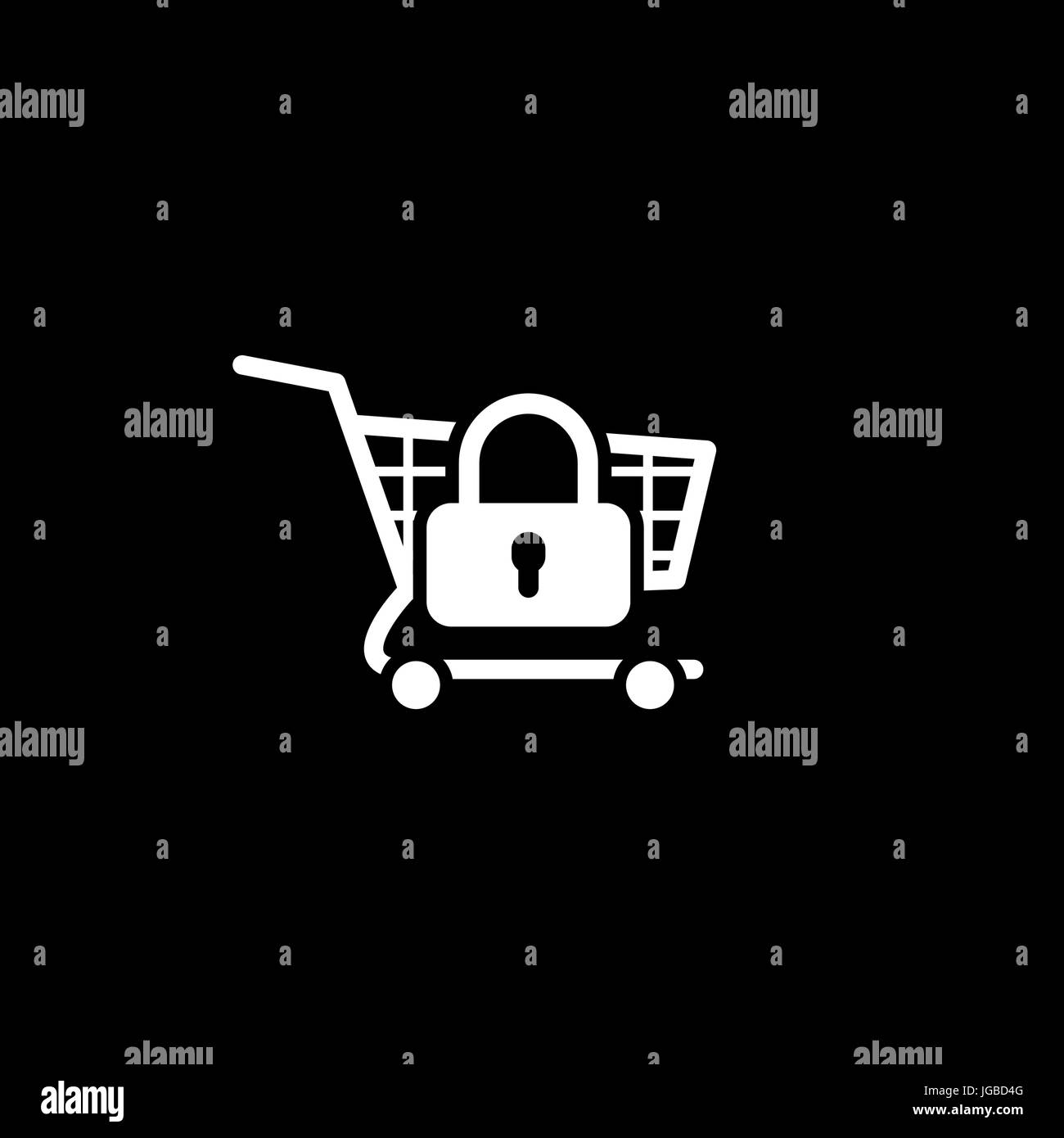 Buy shopping cart icon Stock Vector Images - Alamy