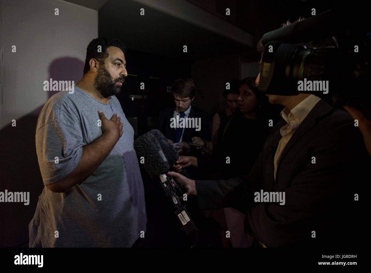 Nabil Choucair, who lost six family members in the Grenfell Tower fire ...