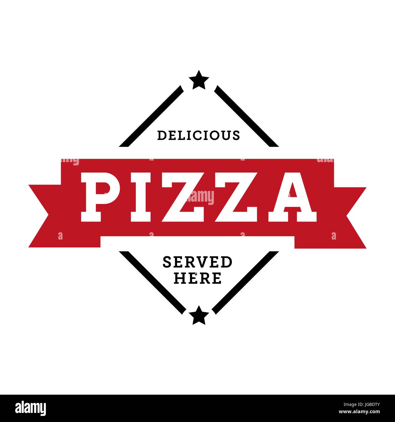 Pizza hand drawn vector Stock Vector Images - Alamy