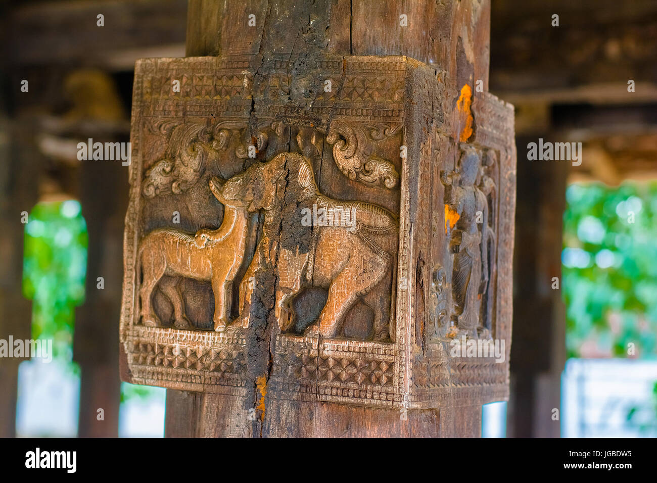 Embekke temple hi-res stock photography and images - Alamy