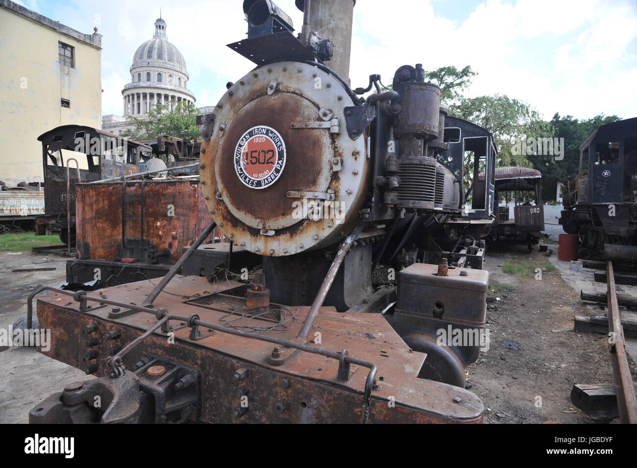 Cuban steam locomotive hi-res stock photography and images - Alamy