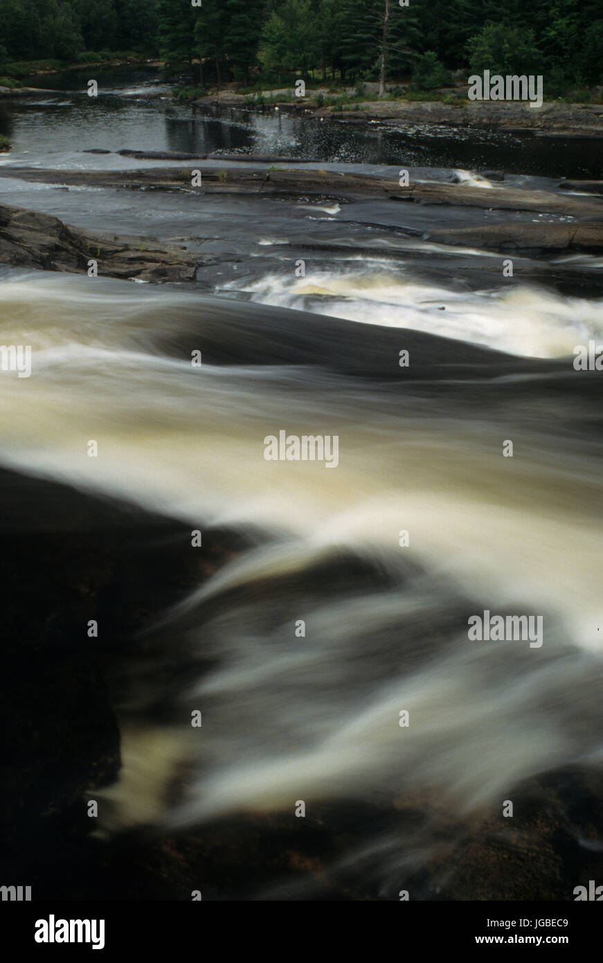 Lampson Falls, Grasse River State Forest, New York Stock Photo - Alamy