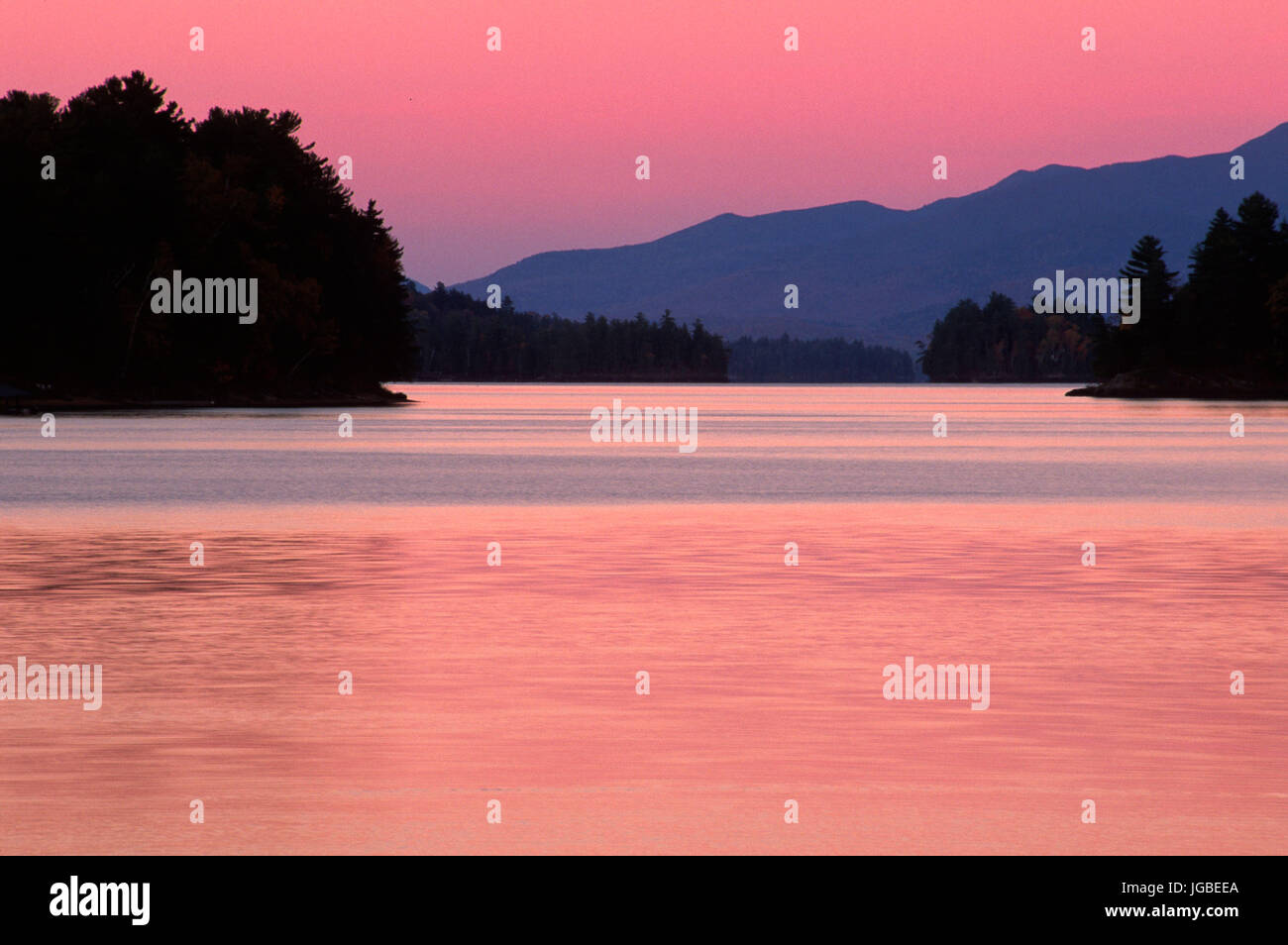 Long Lake, Adirondack Park, New York Stock Photo - Alamy