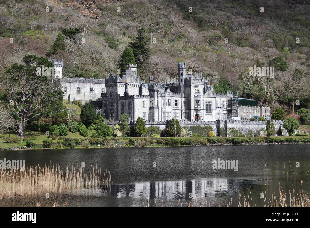 Kylemore Abbey, Connemara region, Ireland, Europe Stock Photo - Alamy